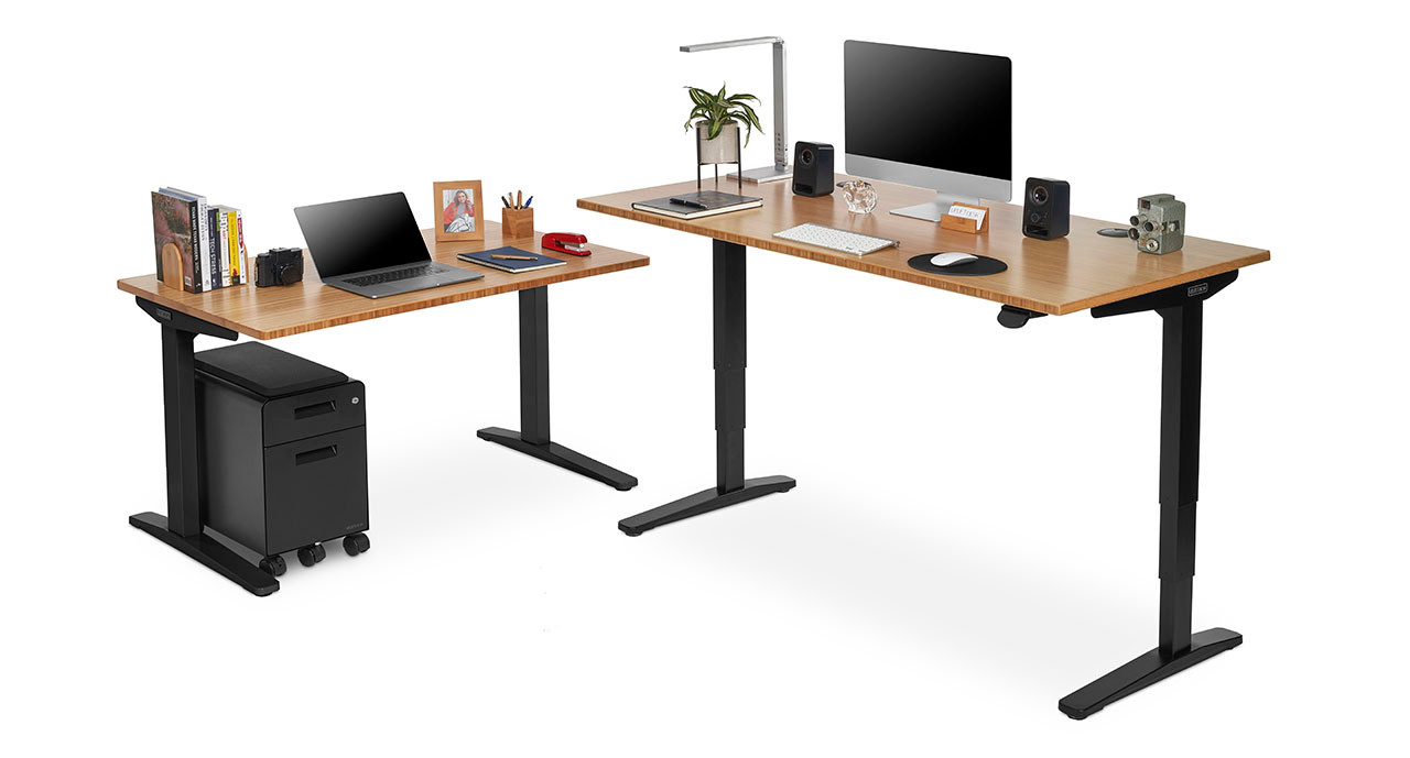 Seated Height 2-Leg Table | UPLIFT Desk