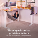 L-Shaped Standing Desk, 3-Leg | UPLIFT Desk