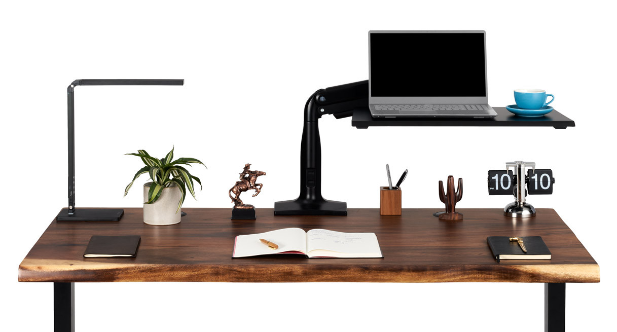 Swing Laptop Sit/Stand Workstation | UPLIFT Desk