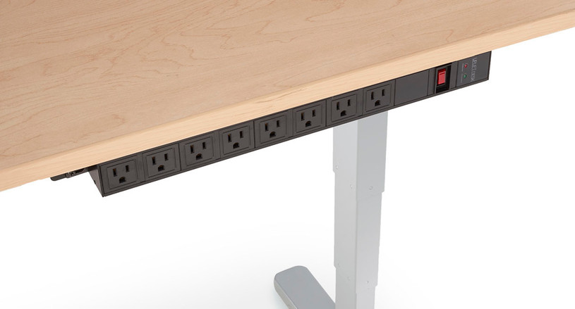 8-Outlet Mountable Surge Protector | UPLIFT Desk