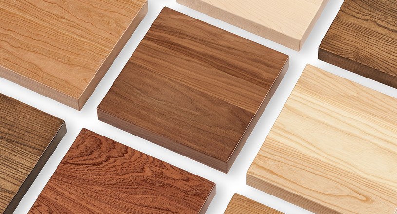 Custom Solid Wood Desktop Samples | UPLIFT Desk