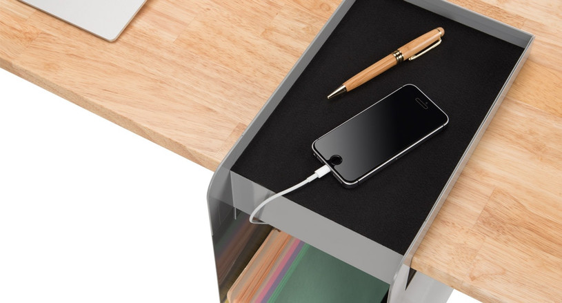 Hanging Storage Cubby by UPLIFT Desk