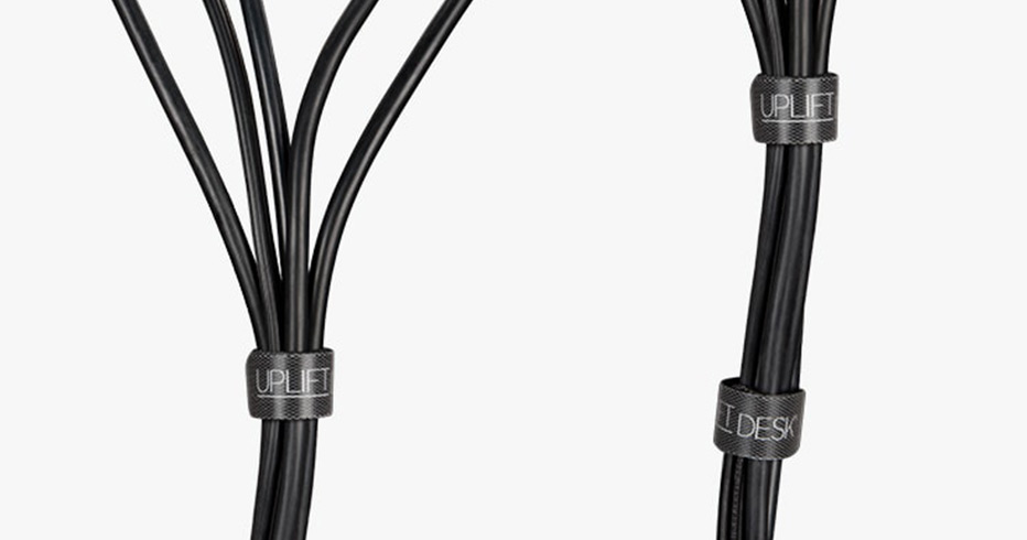 Put the Finishing Touches on Your Desk with Hook and Loop Wire Wraps