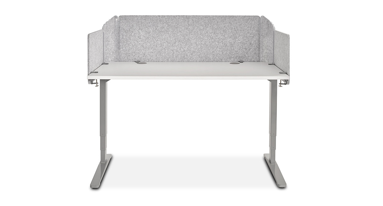 Corner Inserts for 3-Sided Acoustic Privacy Screen | UPLIFT Desk