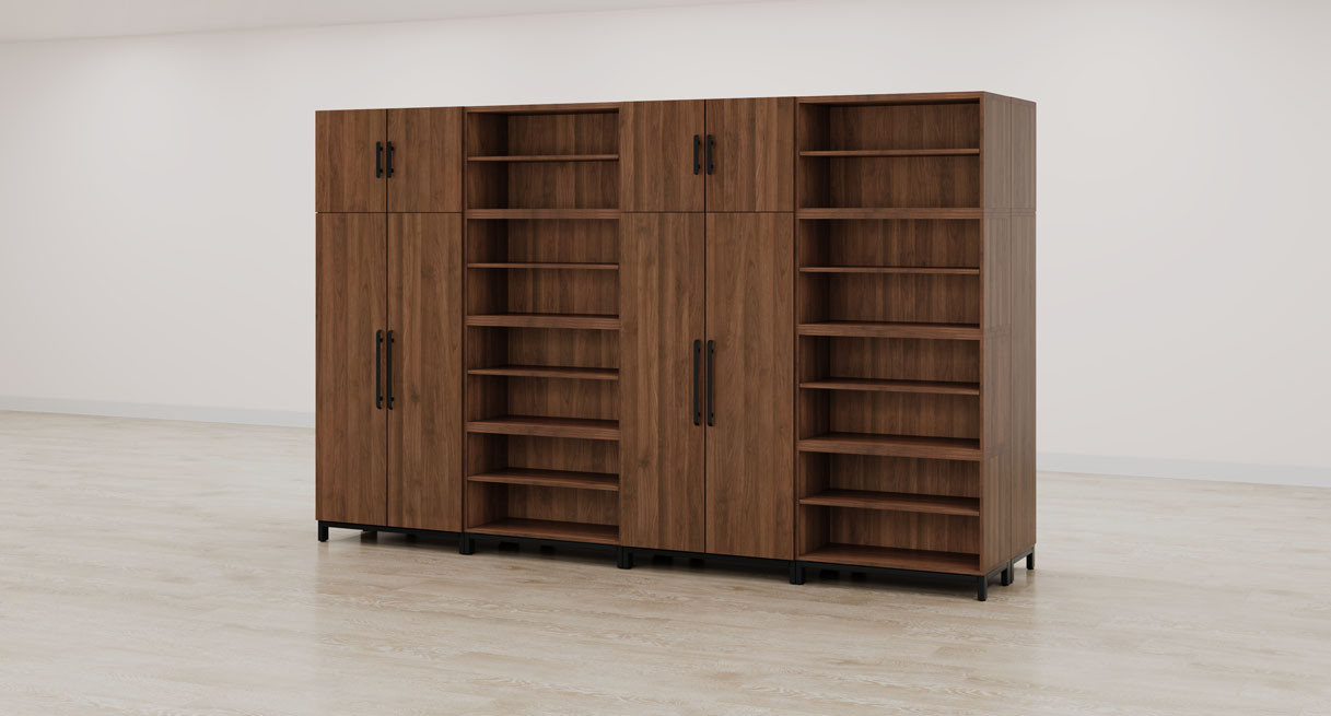 MoPac Storage Wall 7 | UPLIFT Desk