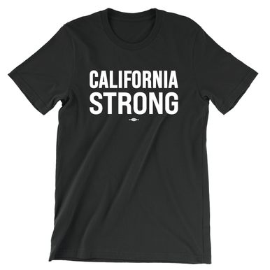 California Strong (Unisex Black Tee) - California Democratic Party Webstore