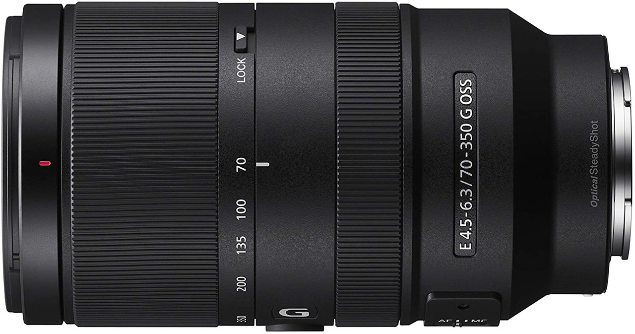 Sony Alpha 70-350 mm F4.5-6.3 G OSS Super -Telephoto APS-C Lente