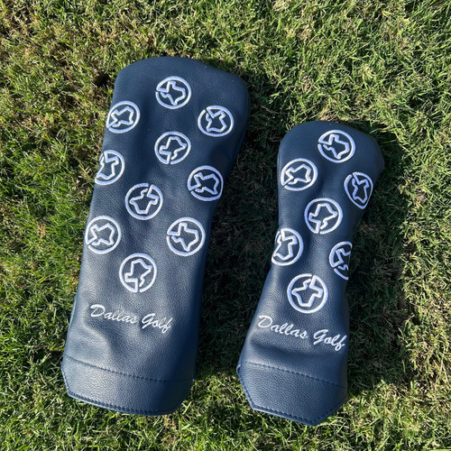 Winston Collection Circle Texas Headcover - Navy Blue
