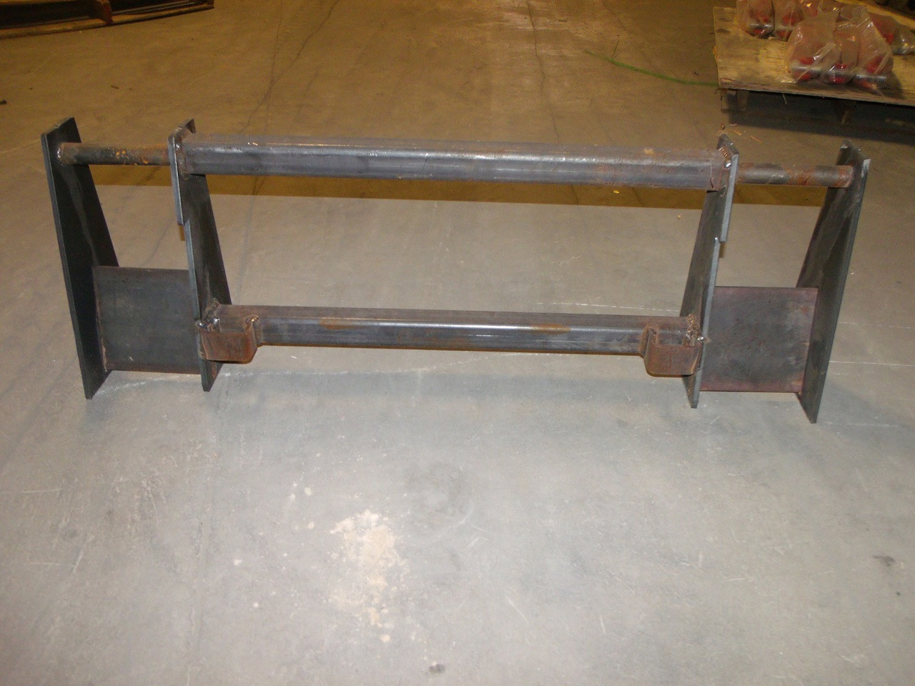 7' Standard Material Loader Bucket With Color & Bracket Choice