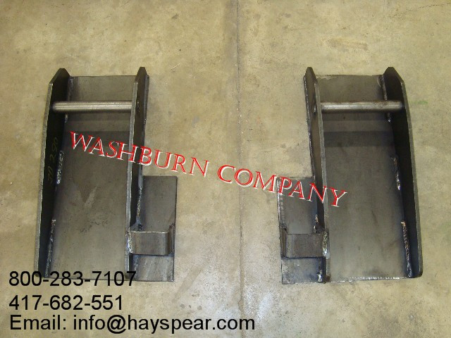 7' Standard Material Loader Bucket With Color & Bracket Choice