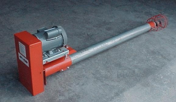 4" Portable Utility Auger 12' long with tail cage Jet Flow