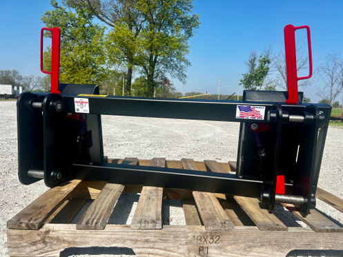 Quick Attach Adapter CASE IH 1845C to Skid Steer Attachment