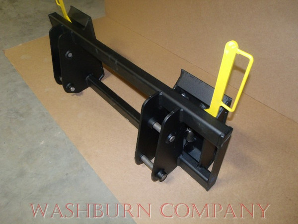 Quick Hitch Adapter Case 1835B Uniloader to Skid Steer Attachment