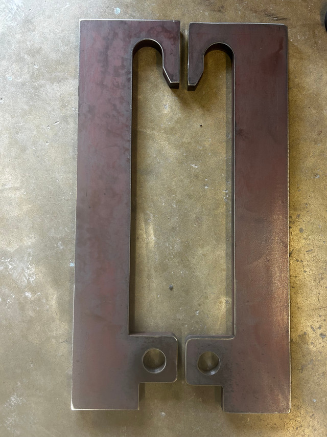 JCB Q Fit Bracket Pair