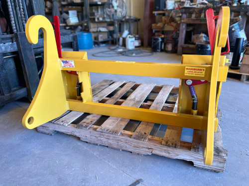 John Deere 310 Loader To Skid Steer Attachment Hitch Adapter