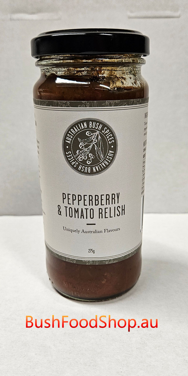Pepperberry and Tomato Relish | Taste Australia Bush Food Shop