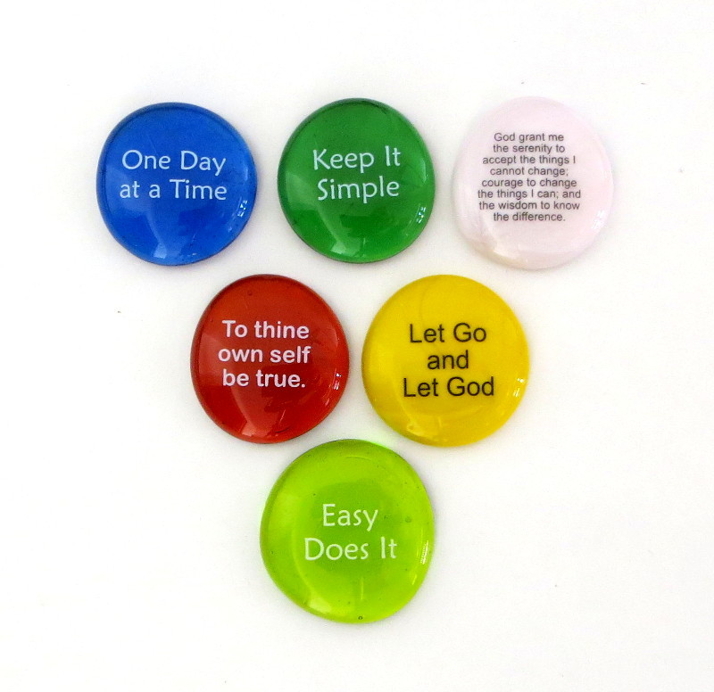 Glass Stones For Recovery, Set I | Lifeforce Glass