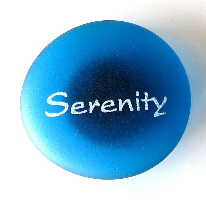 Wholesale Serenity Frosted Glass Magnet | Lifeforce Glass