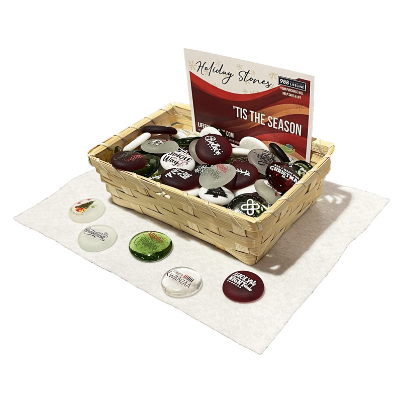 Holiday Stone Assortment | Lifeforce Glass