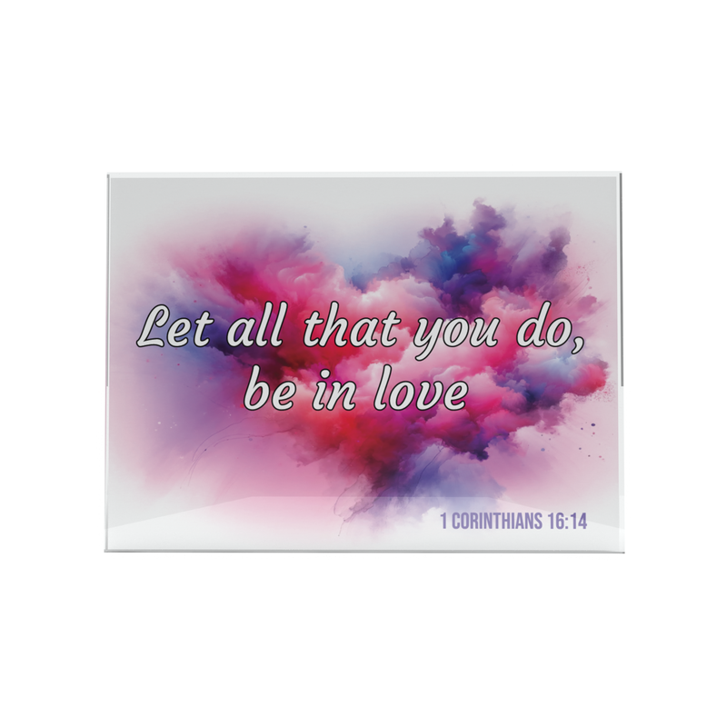 Acrylic Scripture Magnets, Set of Six - Lifeforce Glass, Inc.