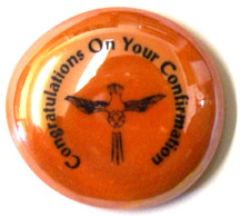 Confirmation Glass Stone. Wholesale Gifts | Lifeforce Glass