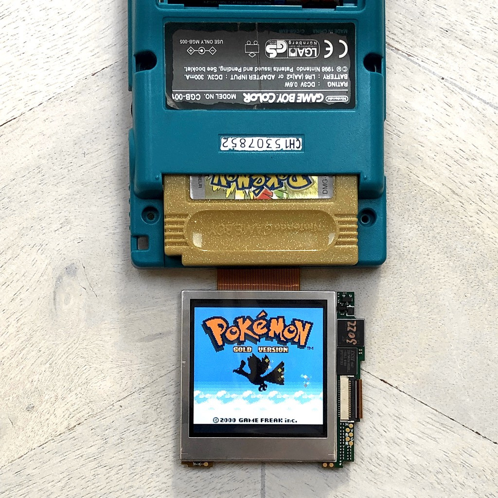 8BitMods | Game Boy Color Backlit McWill LCD Full Kit