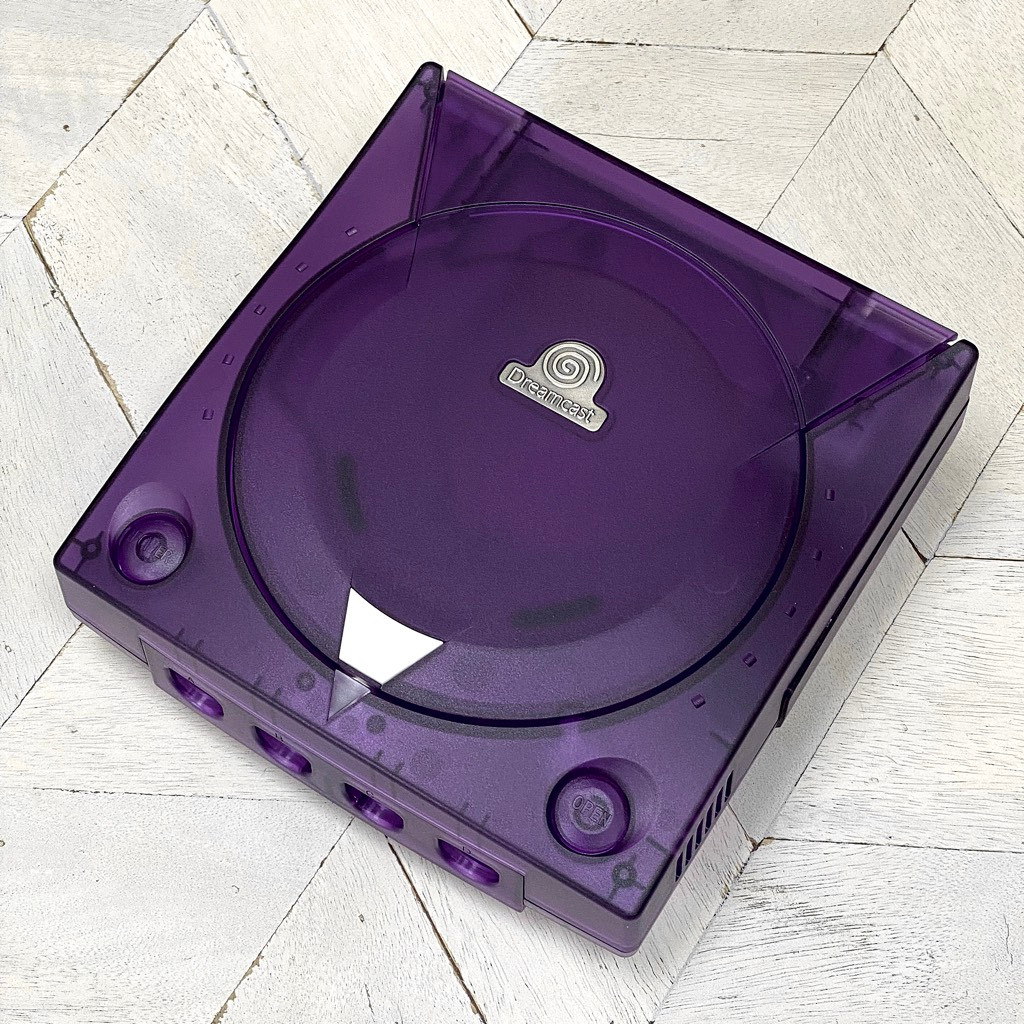 Dreamcast Replacement Shell - Crystal Purple