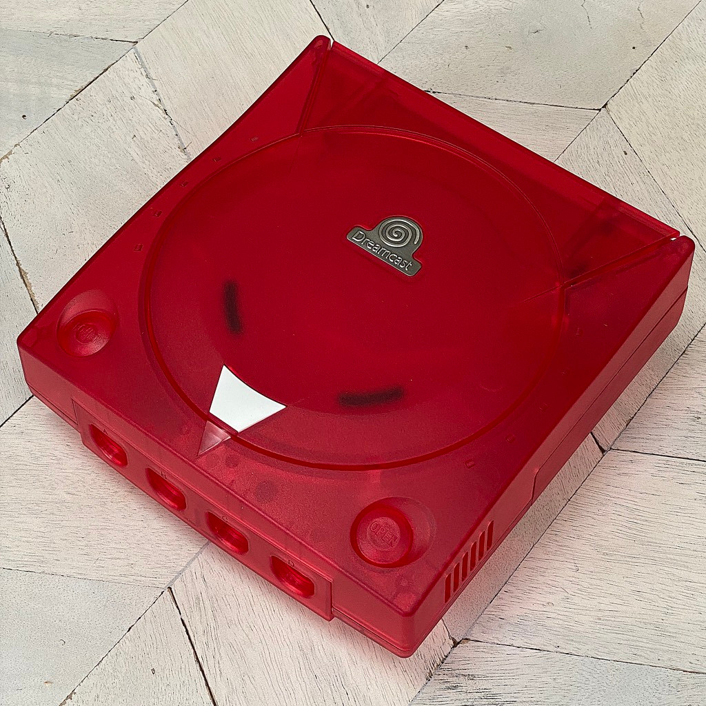 Dreamcast Replacement Shell - Crystal Blue