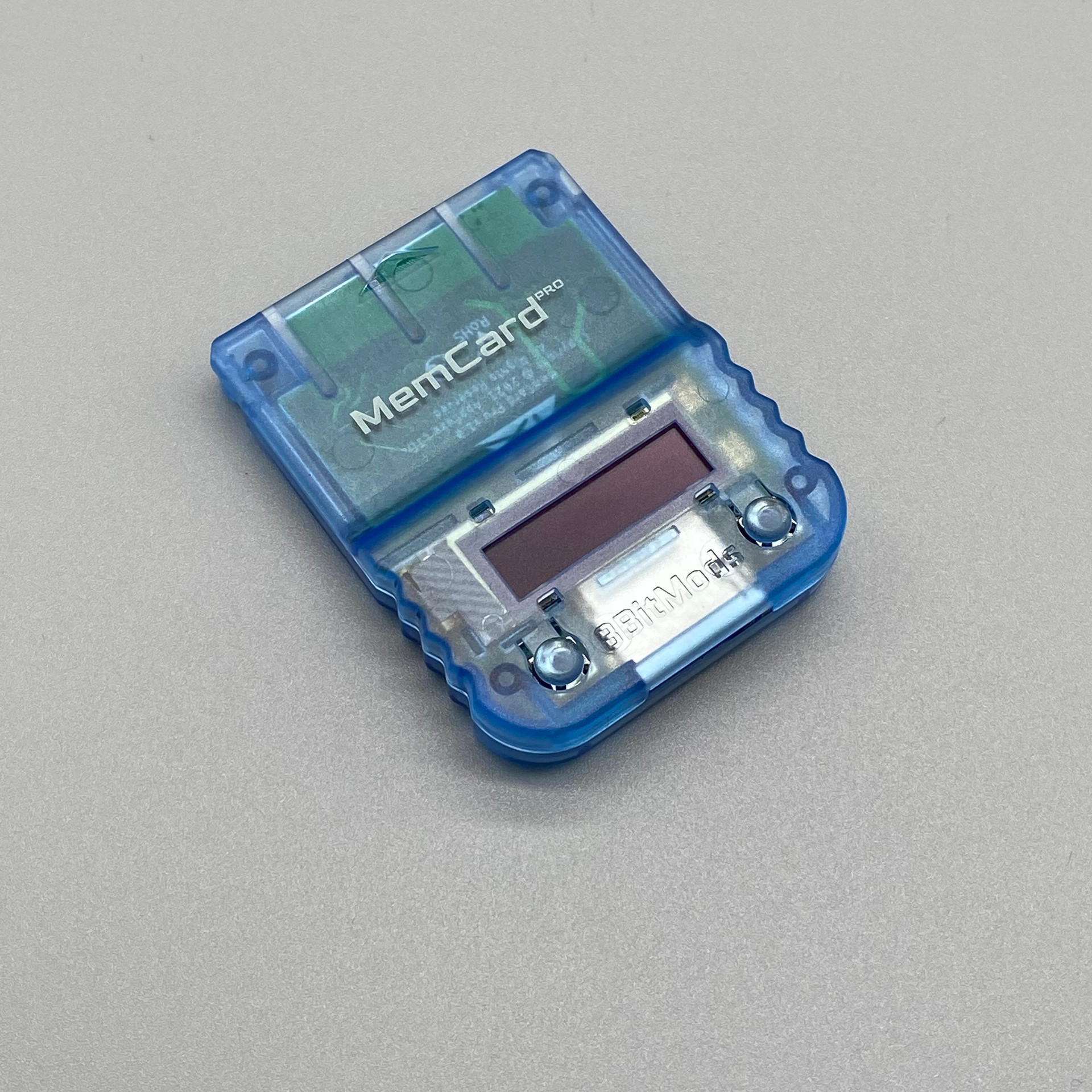 MemCard PRO for PS1 and PS2 (White One)
