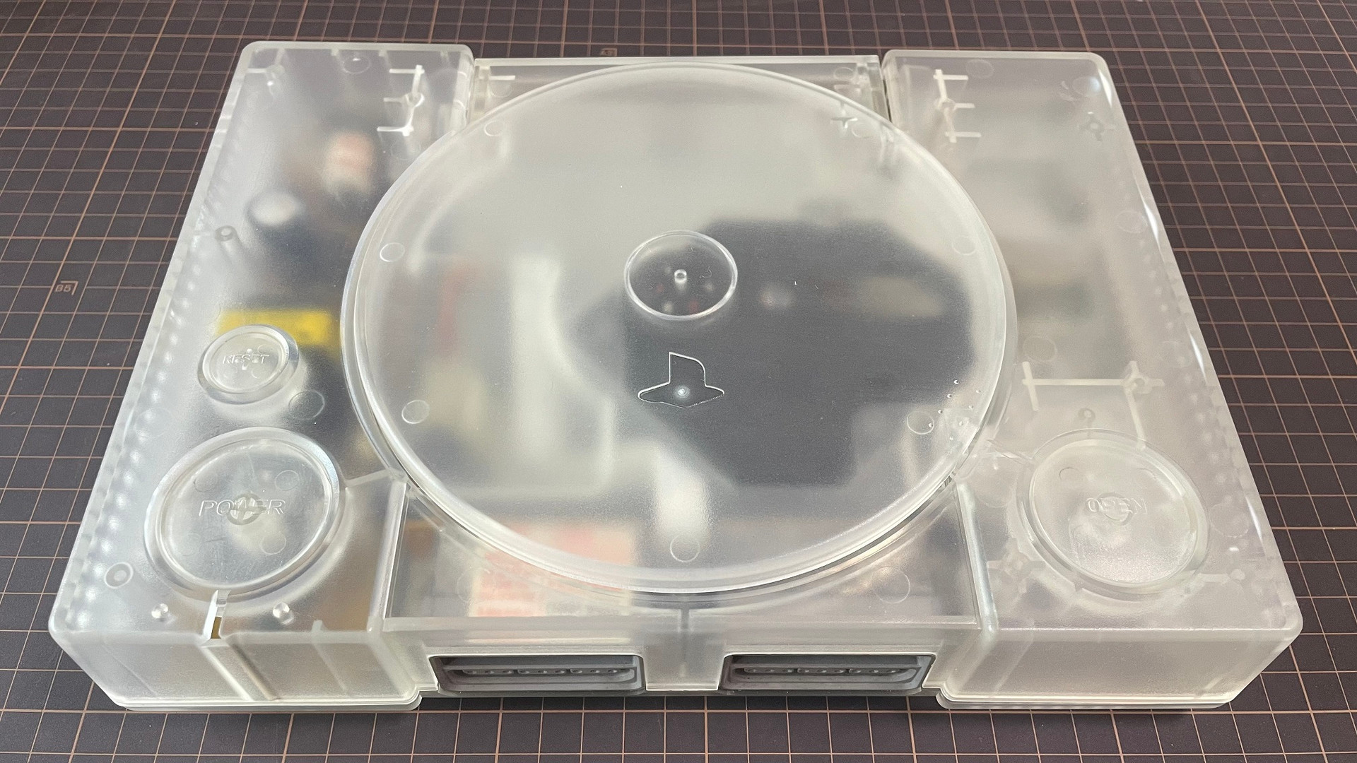 PlayStation 1 Replacement Shell (Transparent White)