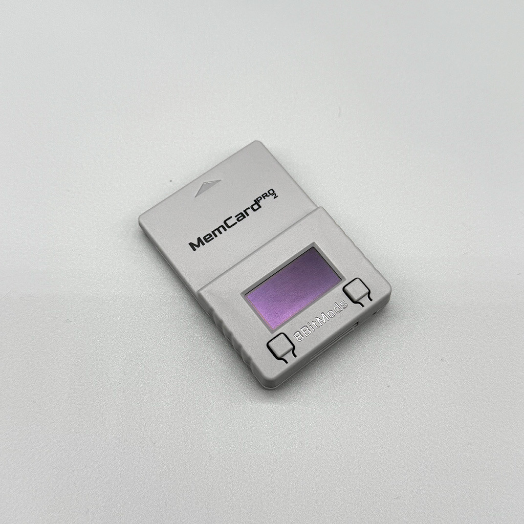 MemCard PRO2 for PS2 and PS1 (Classic Grey)