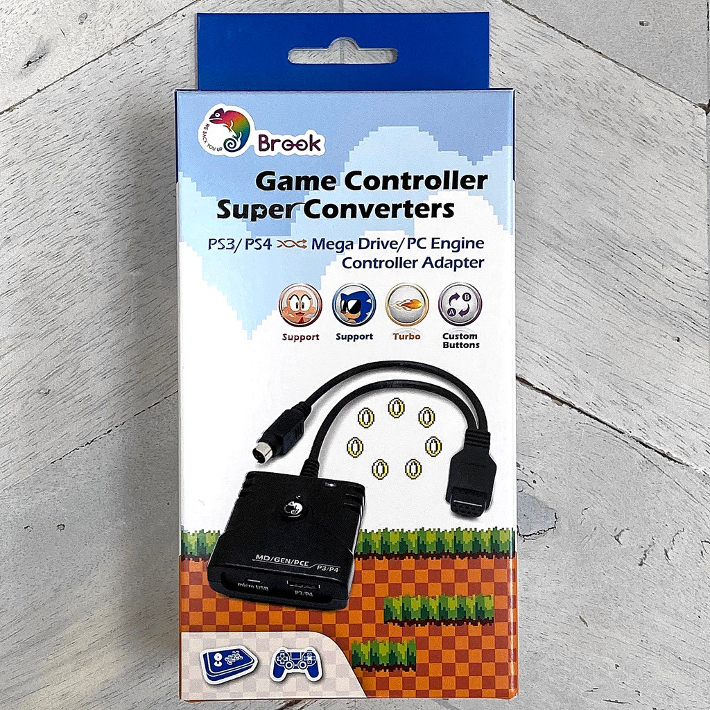 8BitMods | Brook PS3/PS4 to PS2/PS1 Super Converter
