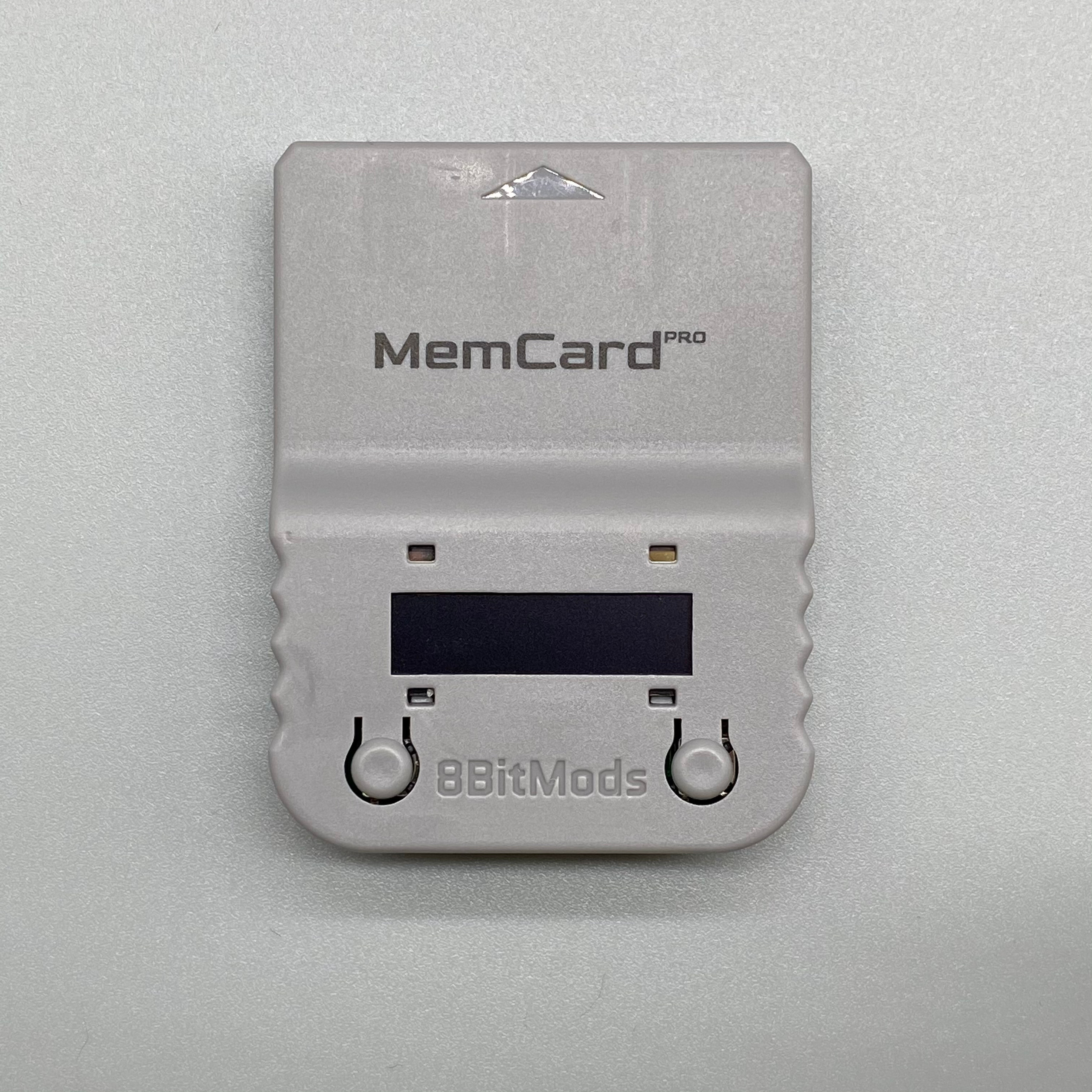 MemCard PRO for PS1 and PS2 (Classic Grey)