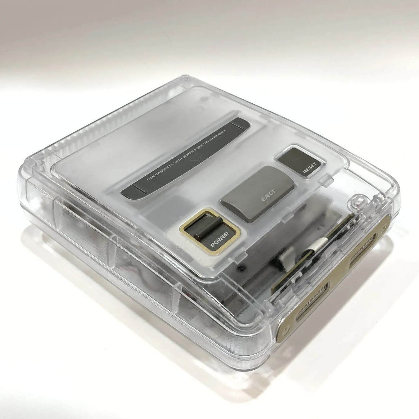 SNES / SFC Replacement Shell (Clear Transparent)