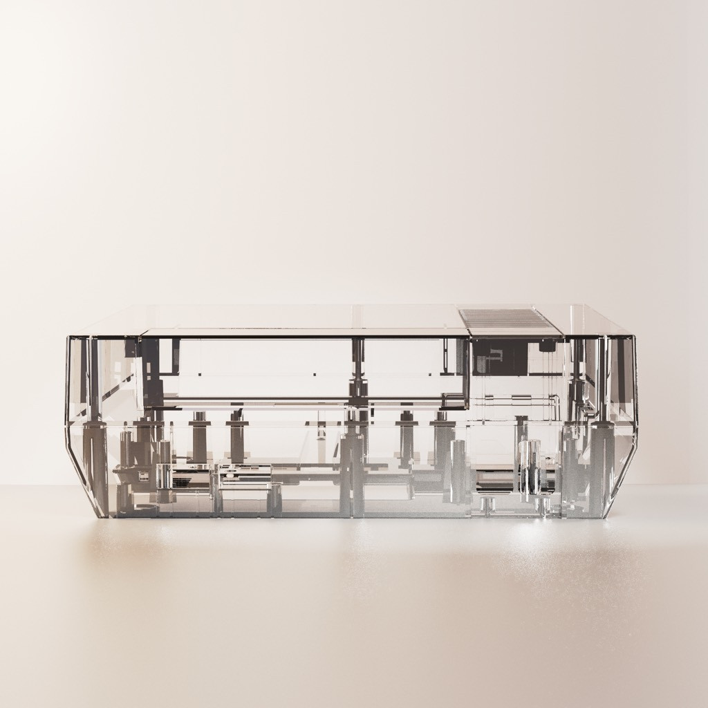 NES Replacement Shell (Transparent Clear)