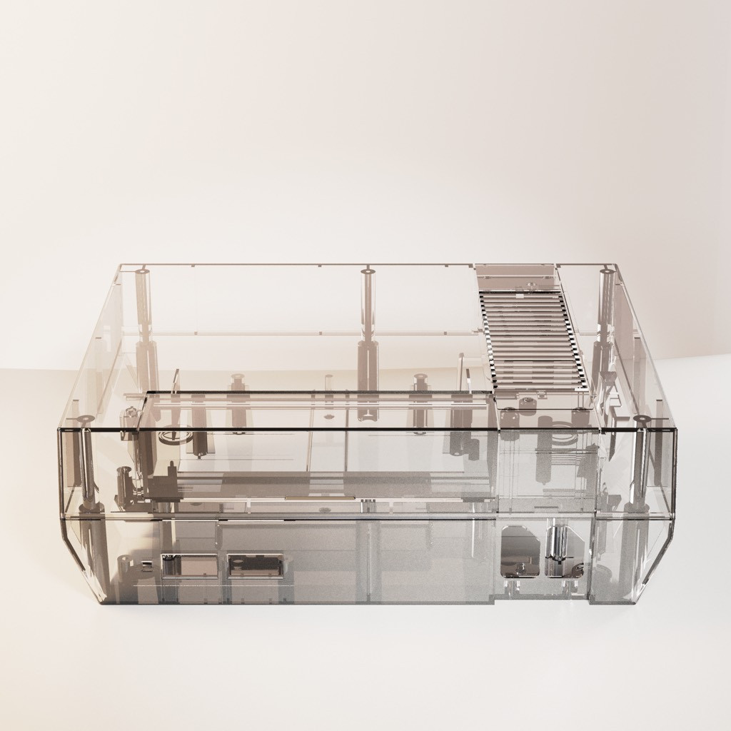 NES Replacement Shell (Transparent Clear)