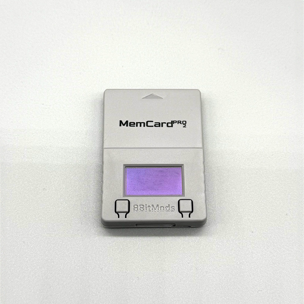 MemCard PRO2 for PS2 and PS1 (Classic Grey)