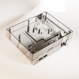 NES Replacement Shell (Transparent Clear)