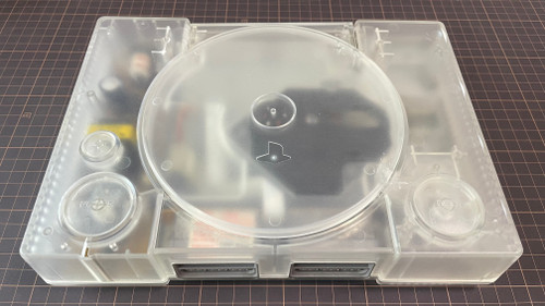 PlayStation 1 Replacement Shell (Transparent White)