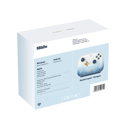 8BitDo Ultimate 2.4G Wireless Controller - Genshin Impact