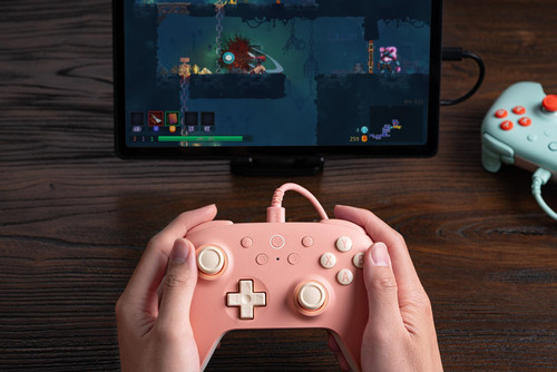 8Bitdo Ultimate C Wired USB Controller - Peach