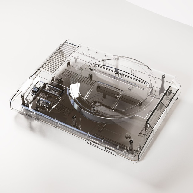 NES Replacement Shell (Transparent Clear)