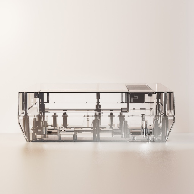 NES Replacement Shell (Transparent Clear)