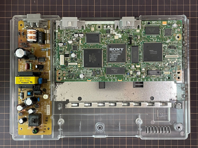 PlayStation 1 Replacement Shell (Transparent White)