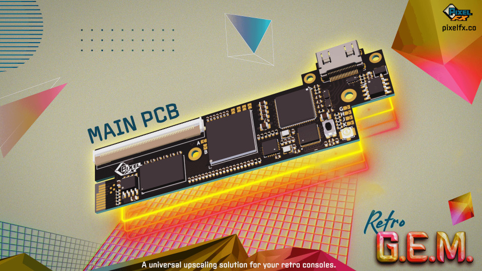 PixelFX Retro GEM - Universal HDMI Upscaler