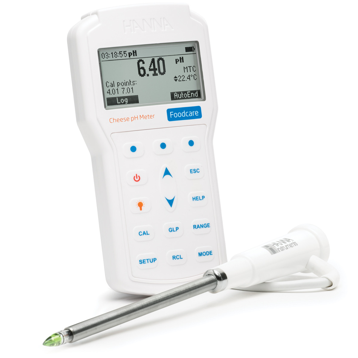 Professional Portable Cheese pH Meter - HI98165