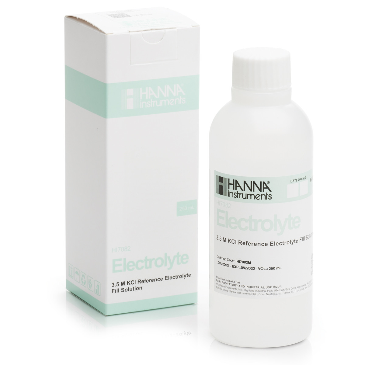 Electrolyte Solution 3.5M KCl (230 mL) | HI7082M