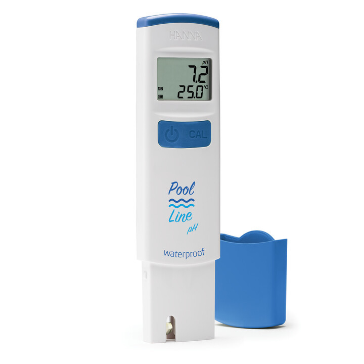 Pool Line Waterproof Pocket pH Tester with 0.1 Resolution - pHep | HI981074