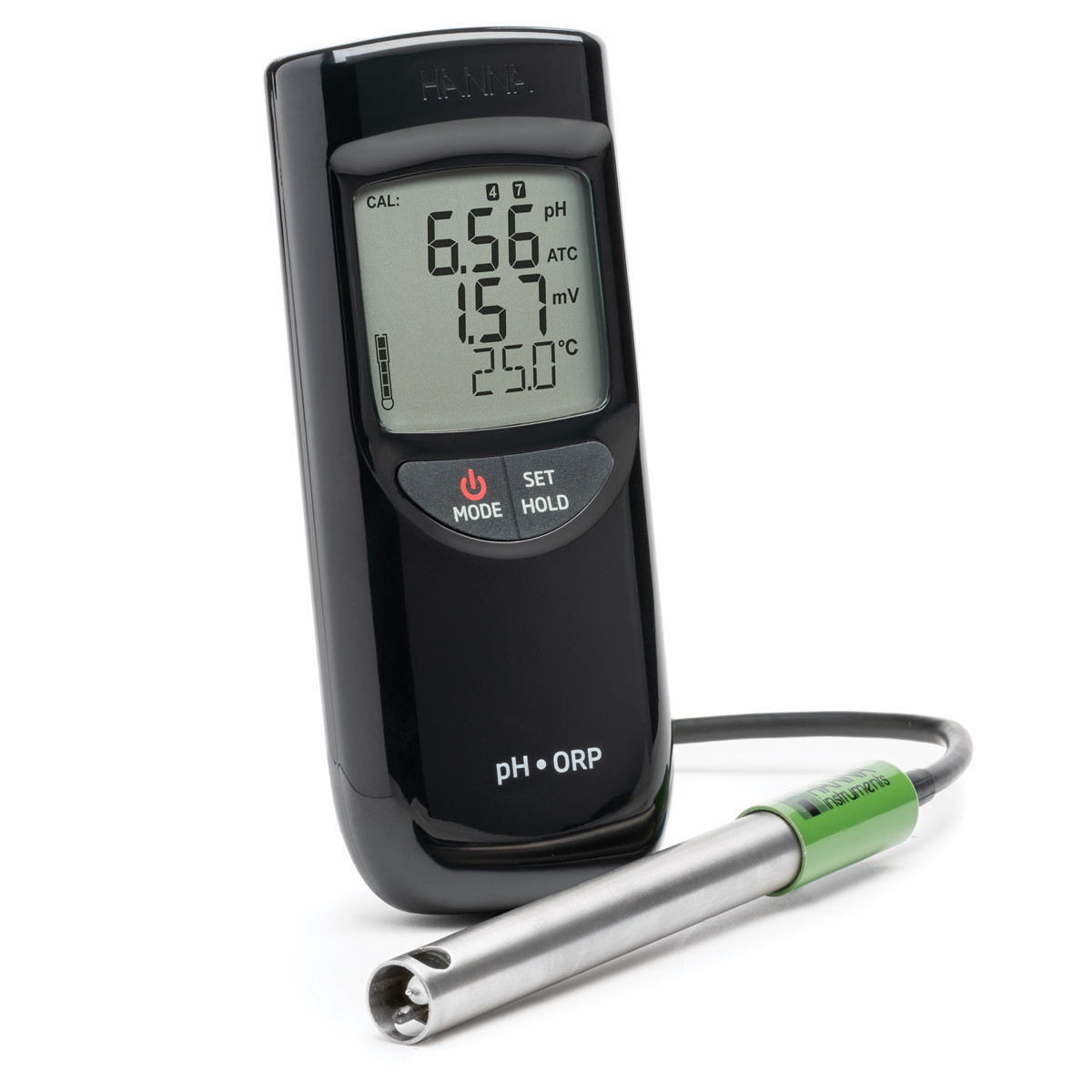 Waterproof Portable pH/pH-mV/ORP/Temperature Meter with Sensor Check ...