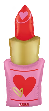 40" Red Lipstick Shape - Helium Xpress Balloon Wholesale